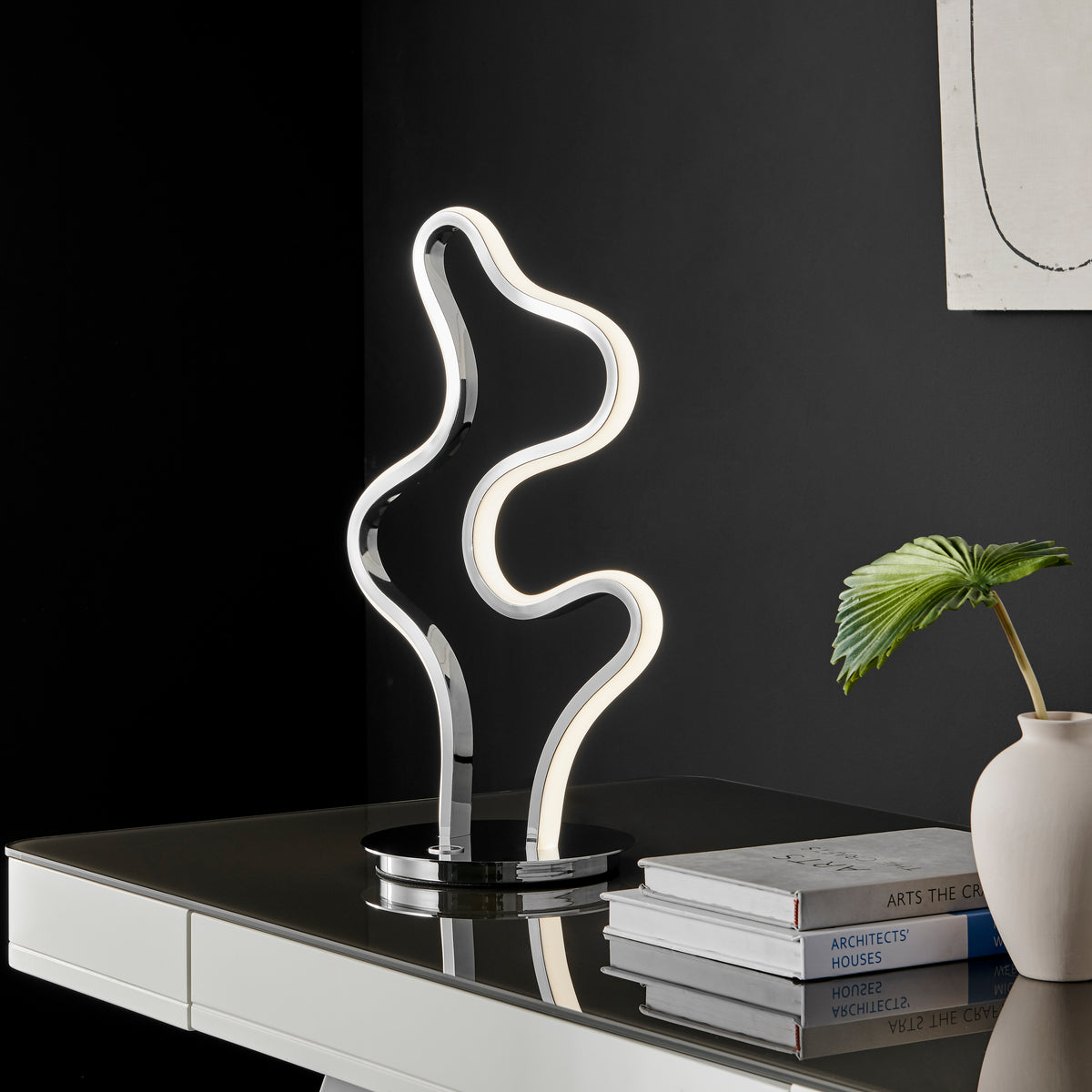 Romney Table Lamp // Chrome – Finesse Decor